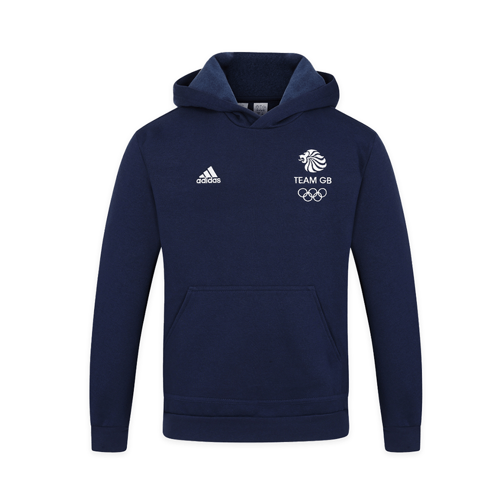Junior adidas Team GB Hoodie - Navy